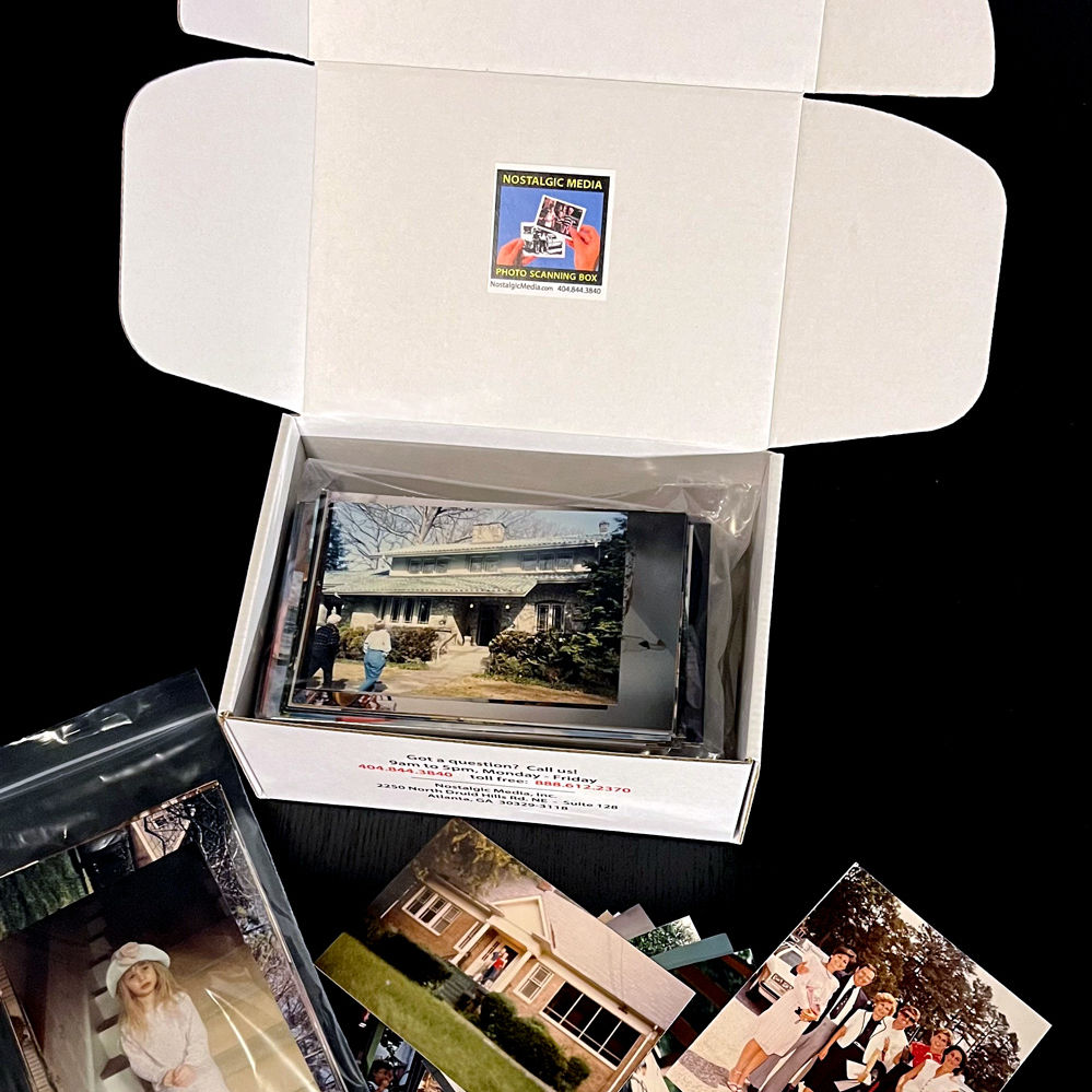 Photo Scanning Box | Convert Photos to Digital Service – Nostalgic Media